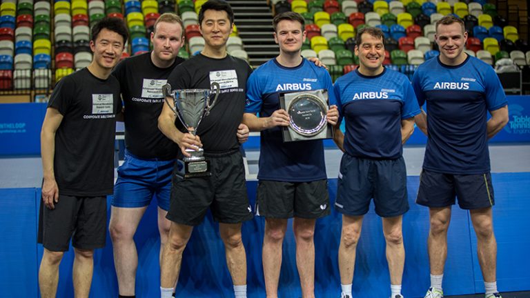 Boeing leave Airbus grounded to win corporate title – Table Tennis England