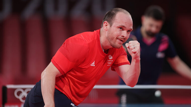 Paul weathers the storm to go through – Table Tennis England