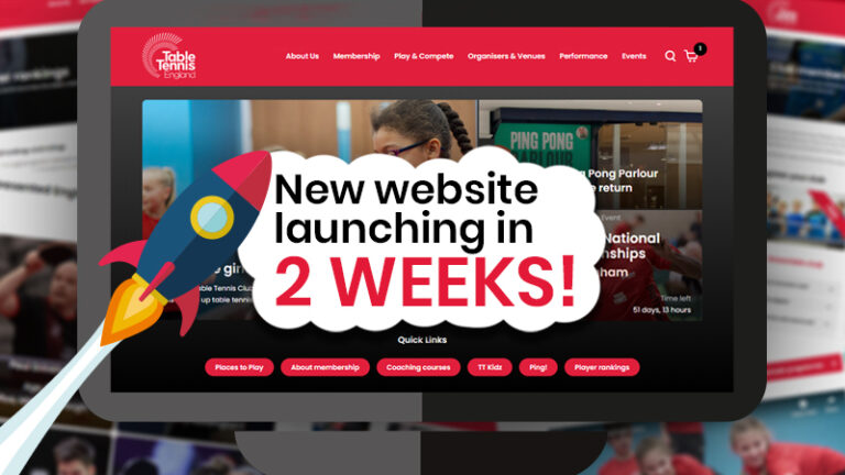 Table Tennis England – The National Governing Body of Sport for table ...